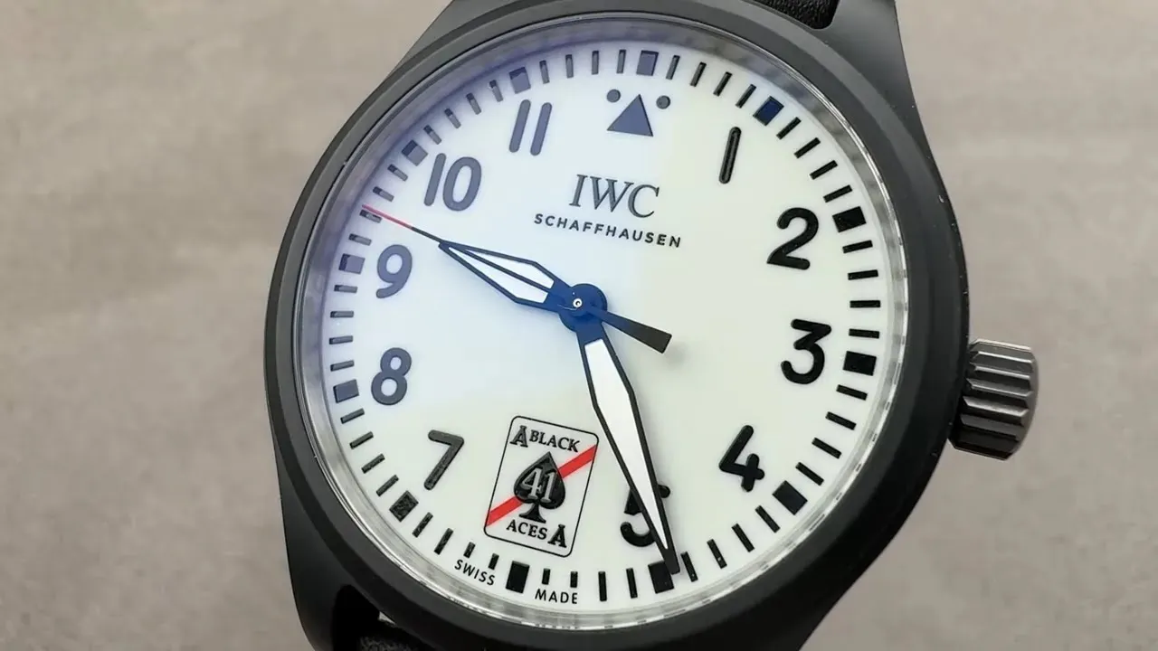IWC Pilot's Watch Black Aces (IW3269-05) IWC Watch Review - Latest ...