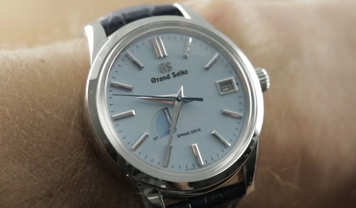 Grand Seiko Spring Drive "Skyflake" SBGA407 Review - Grand Seiko ...