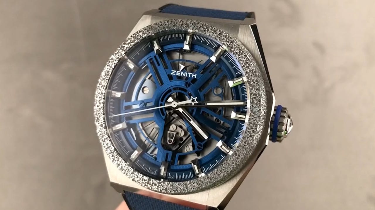 Zenith Defy Inventor Skeleton Diamond Bezel 95.9001.9100/78.R920 Review ...