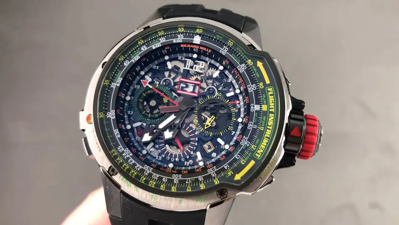 Richard Mille RM 39-01 Aviation E6 B Flyback Chronograph Review ...