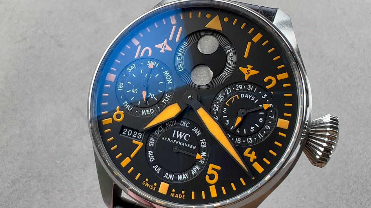 IWC Big Pilot Perpetual Calendar Limited Edition IW5026-18 - IWC ...