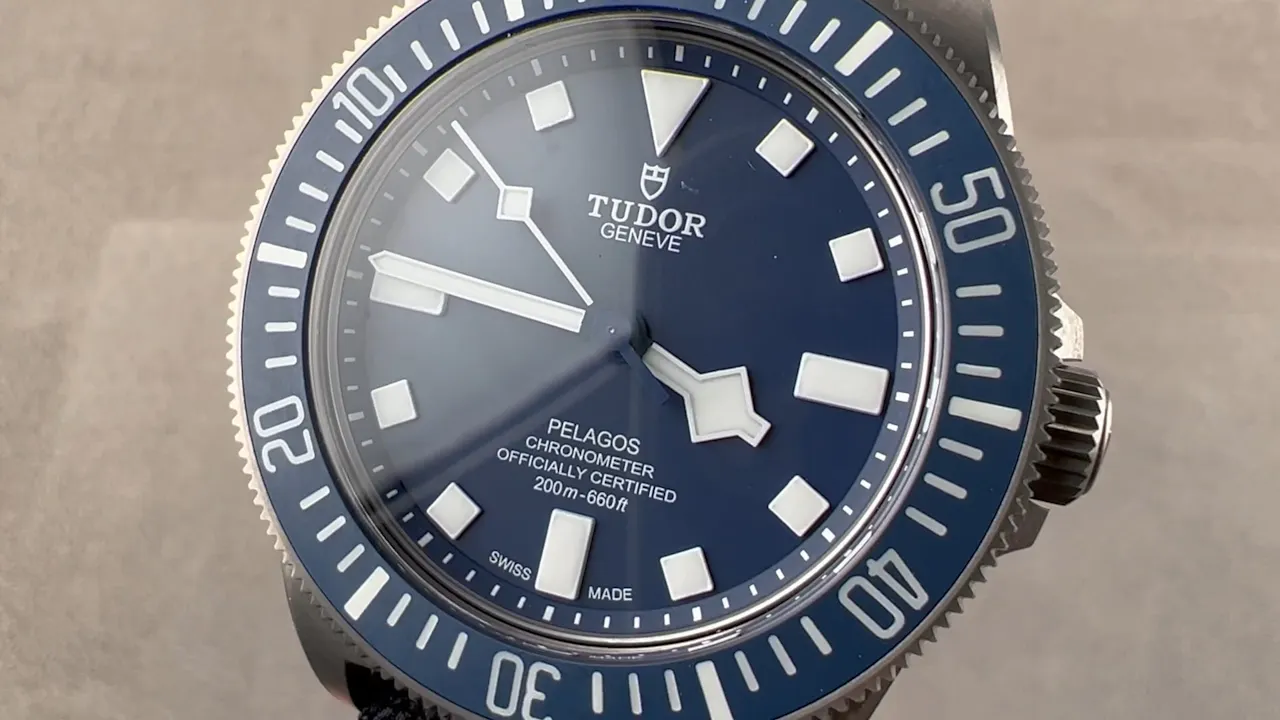 Tudor Pelagos FXD M.N.22 25707B/22 - Tudor Reviews - The 1916 Company ...