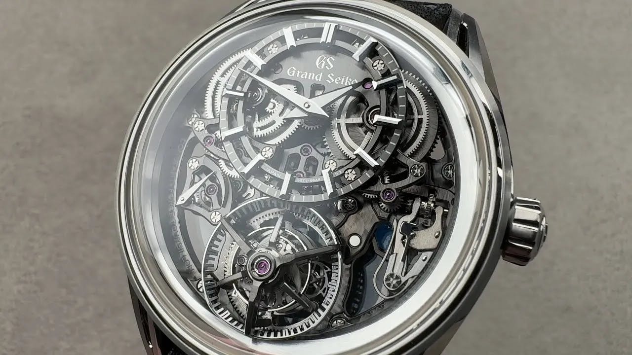 Grand Seiko Kodo Constant Force Tourbillon Limited Edition SLGT003 ...