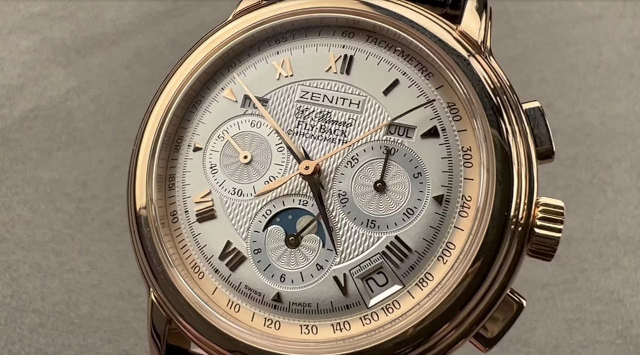 Zenith El Primero Chronomaster GT Triple Calendar Flyback Chronograph ...