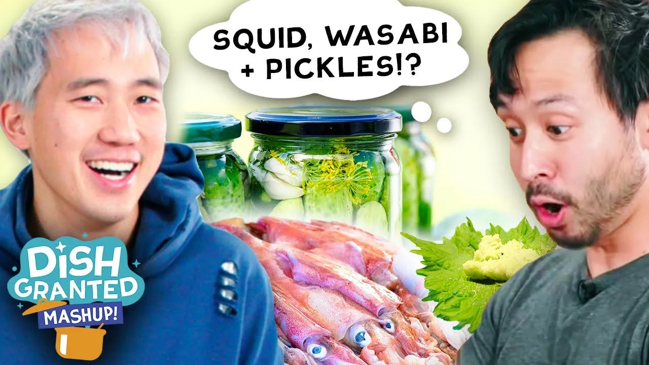 Can I Make A Dish Out Of Squid, Wasabi, & Pickles? - Season 1 - Watcher