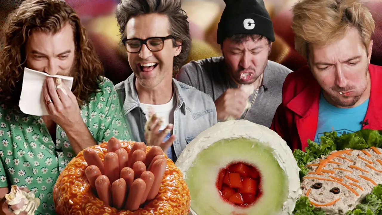 We Tried Increasingly Disturbing Vintage Recipes (Ft. Good Mythical ...