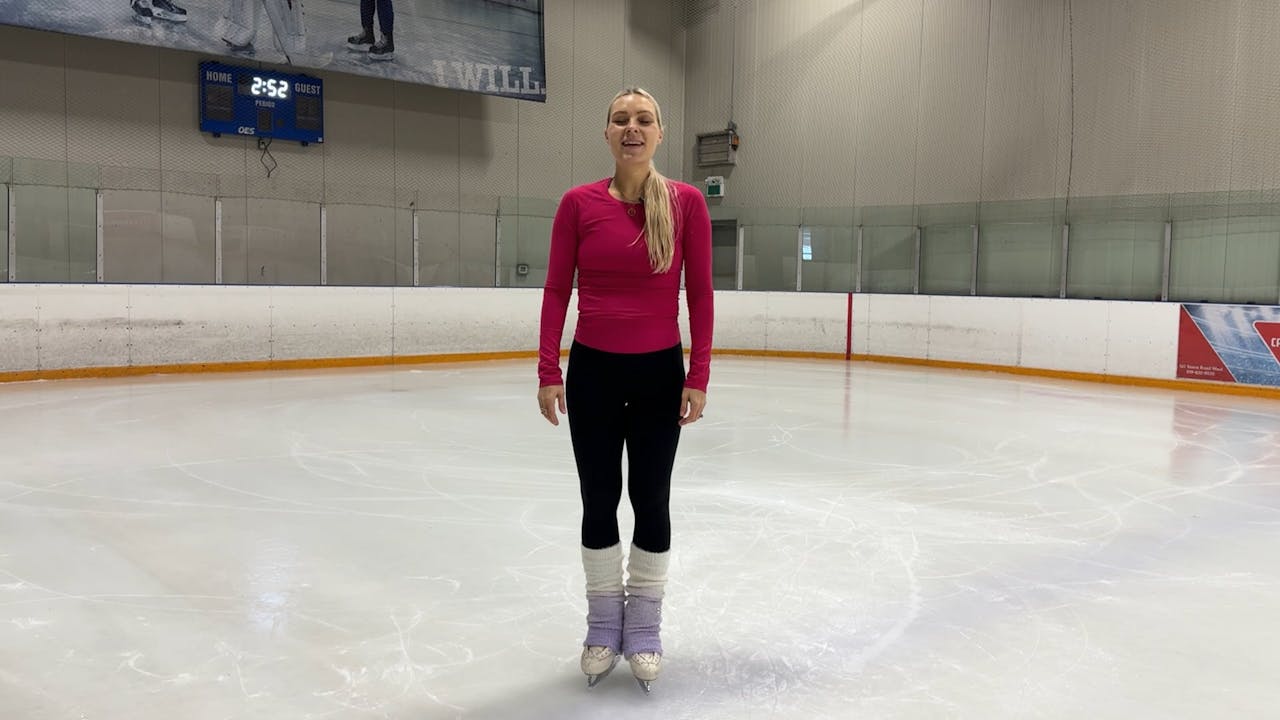 Foundation-Advanced: On-ice salchow entry upper body position check ...