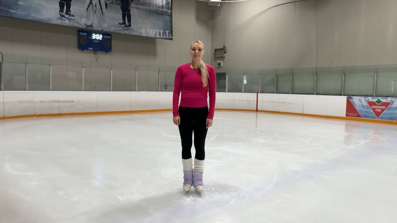 Foundation-Advanced: On-ice flip entry upper body position check drill ...