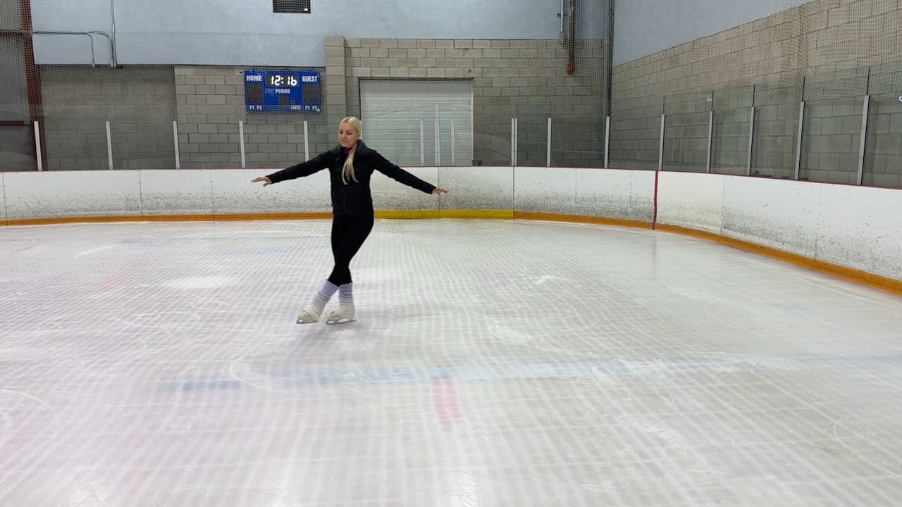 Forward inside c-step demonstration: Beginner-Advanced - FLEXAFIT EDGE