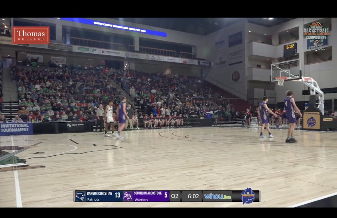 Southern Aroostook at Bangor Christian Boys Class D Semifinal ...