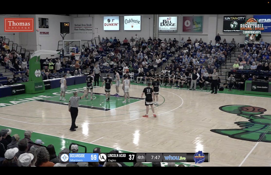 Lincoln Academy at Oceanside Boys Class B - South Final 2-23-24 - Part ...