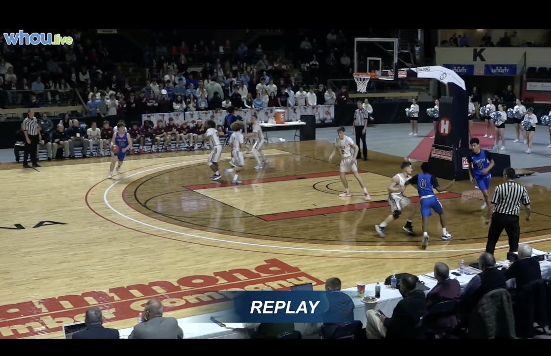 Lewiston at Windham Boys Class AA North Semifinal Basketball 2-22-24 ...