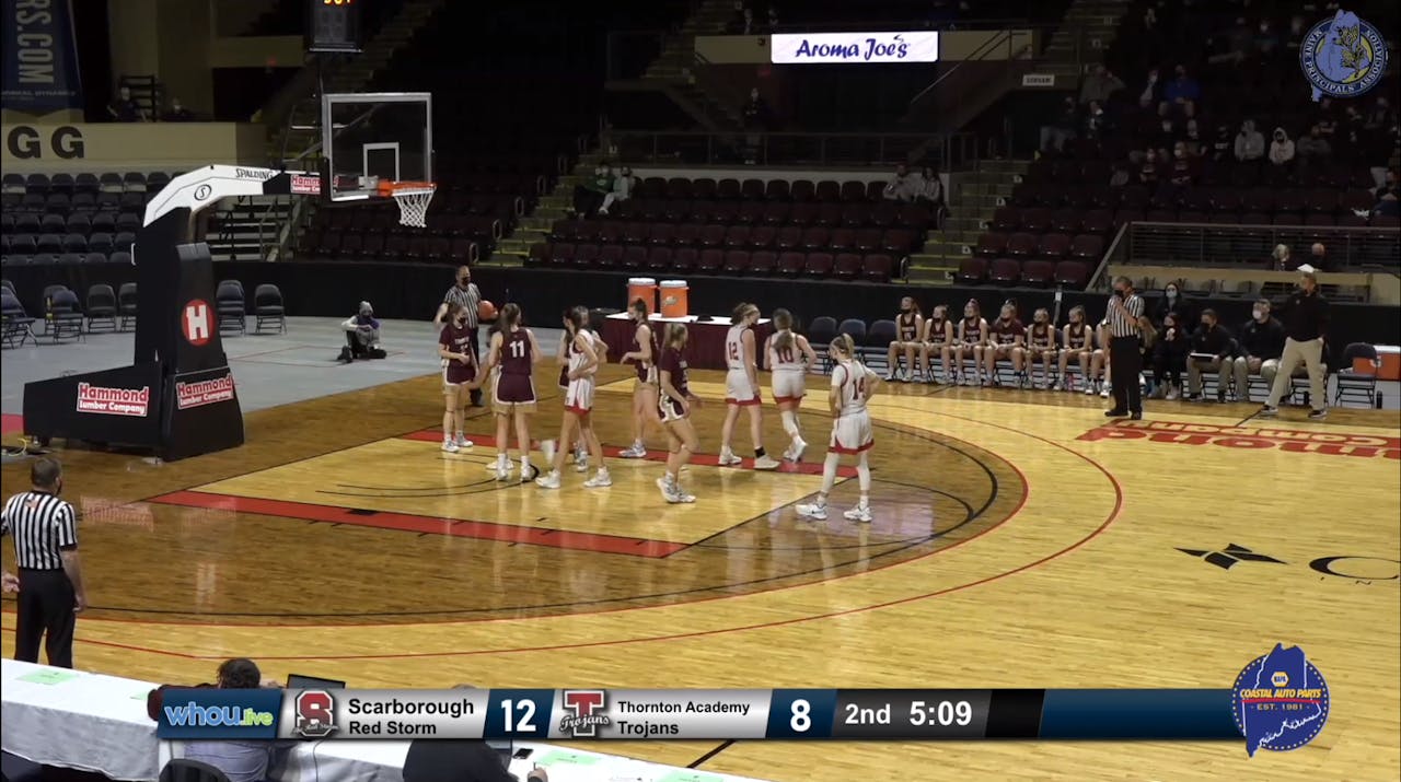 Portland Arena Thornton Academy vs Scarborough Girls AA South Semifinal ...