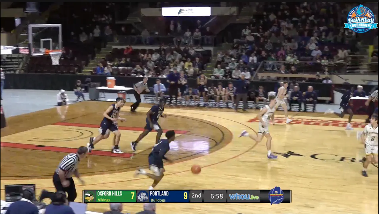 #2 Portland #1 Oxford Hills Boys Class AA Final North 2-25-23 ...
