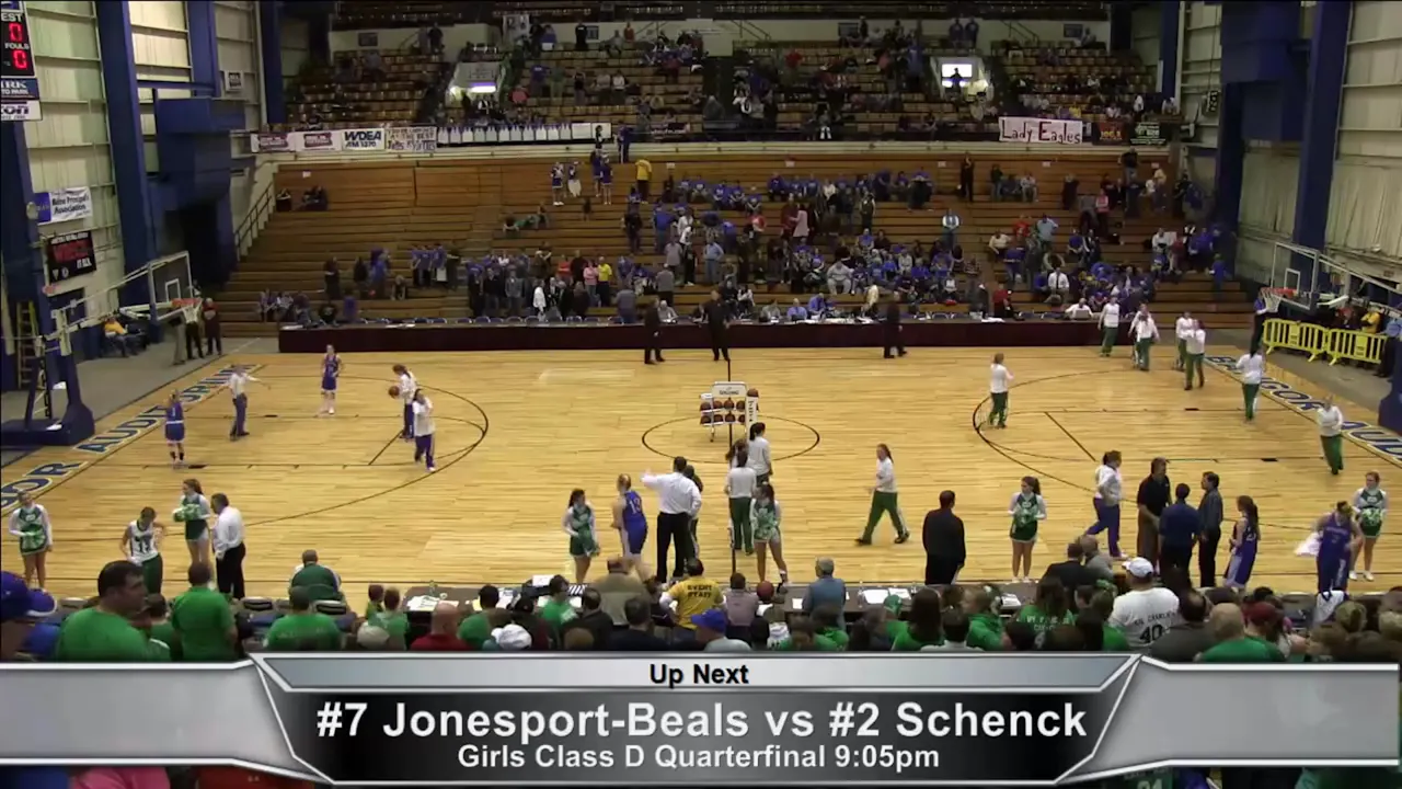 Jonesport-Beals vs Schenck Girls Quarter-finals - 2012 - 2013 ...