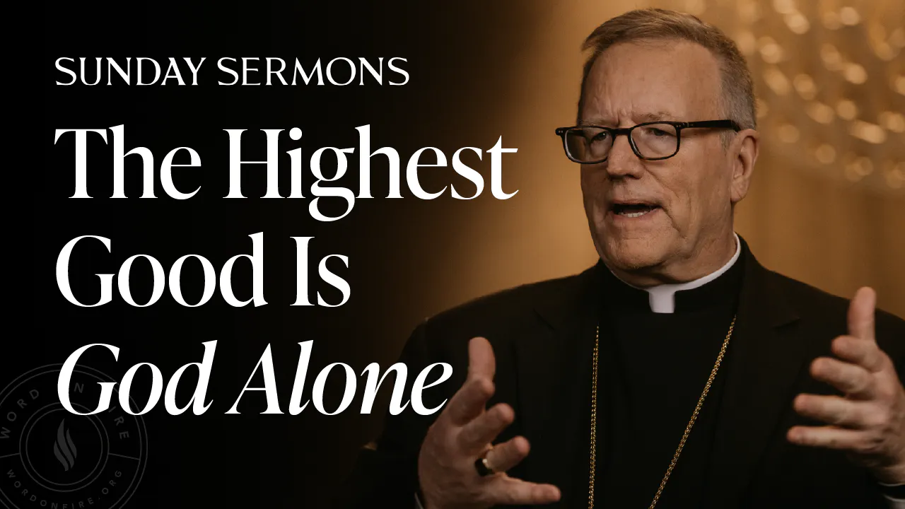 The Highest Good Is God Alone - Word on Fire Digital