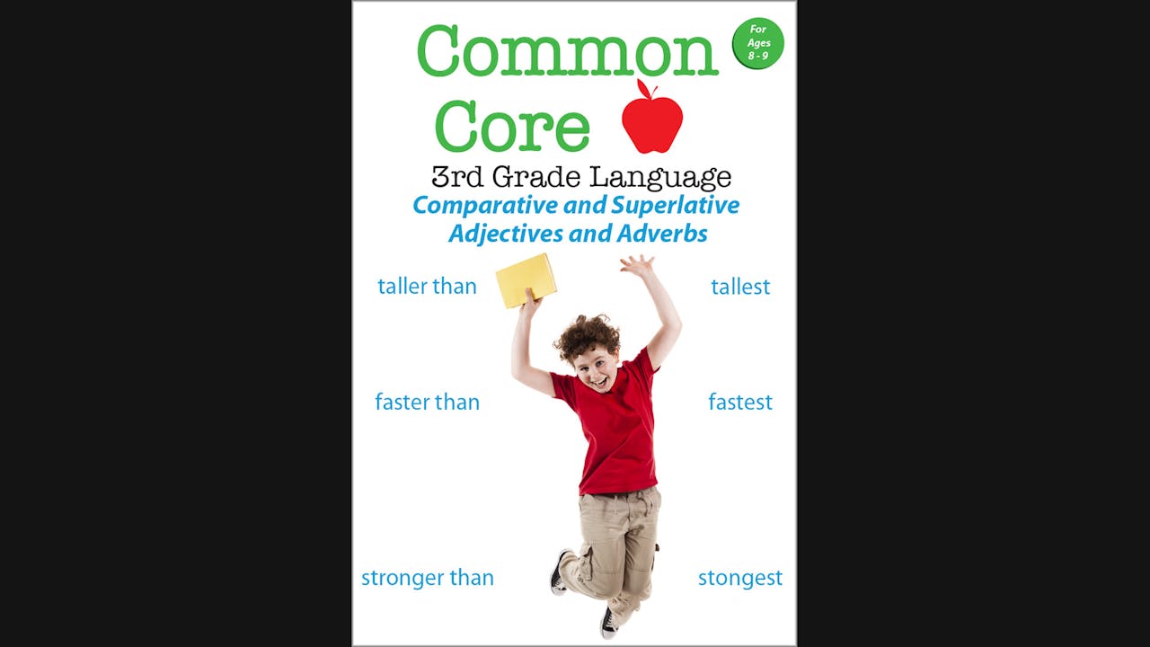 Common Core - 3rd Grade Language-Comparative and Superlative Adjectives ...