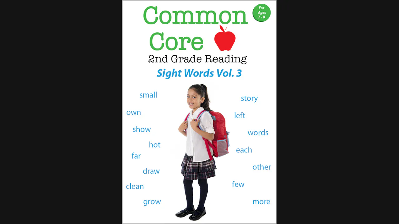 Common Core - 2nd Grade Reading - Sightwords Vol. 3 - Wonderscape Education