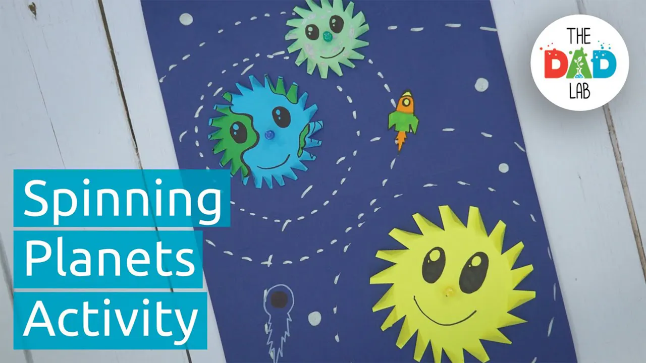 Earth Day Kids Activity with Spinning Planets - TheDadLab - Yippee ...