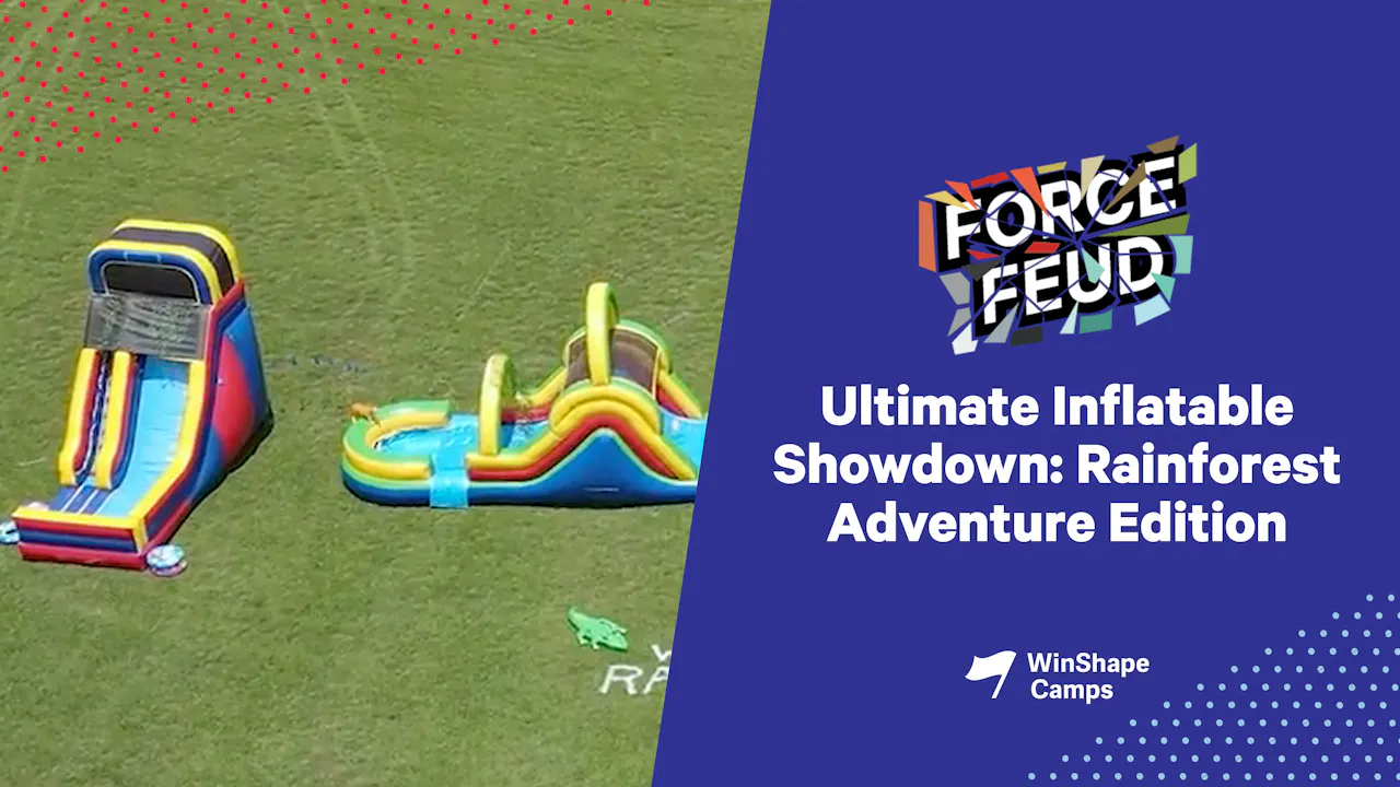 Force Feud | 17 | Ultimate Inflatable Showdown: Rainforst Adventure ...