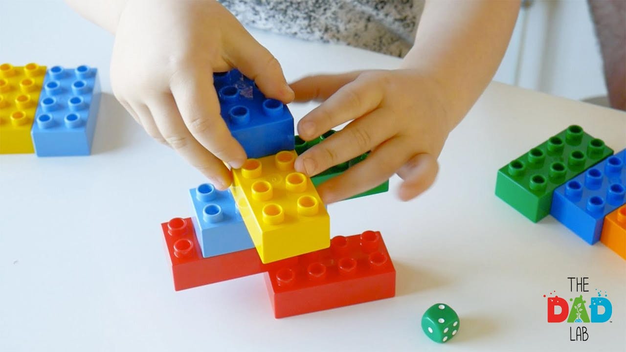 Dice Game With Duplo Bricks - TheDadLab - Yippee - Faith filled shows!