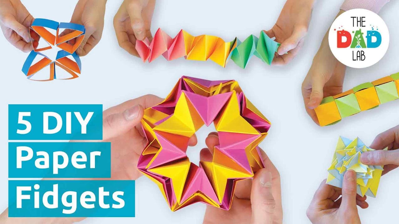 5 DIY Fidget Toys Ideas | Paper Crafts - TheDadLab - Yippee - Faith ...