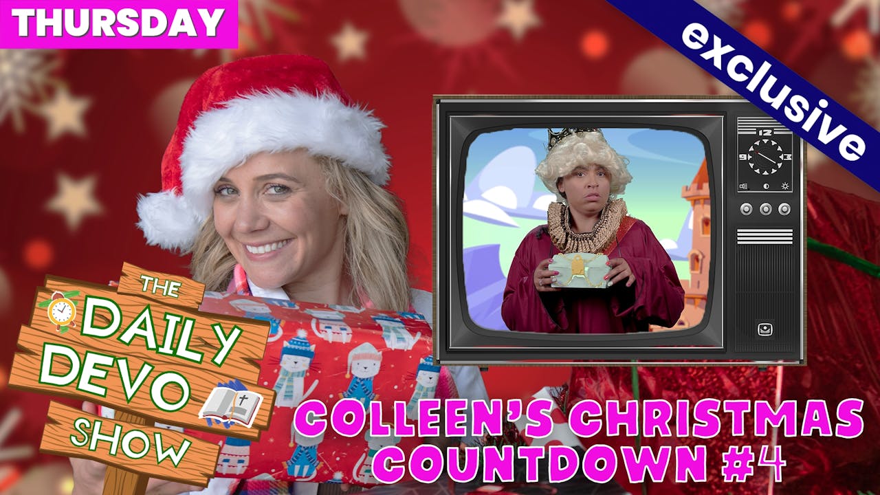 #930 - Colleen's Christmas Countdown #4 - Daily Devo - Yippee - Faith ...