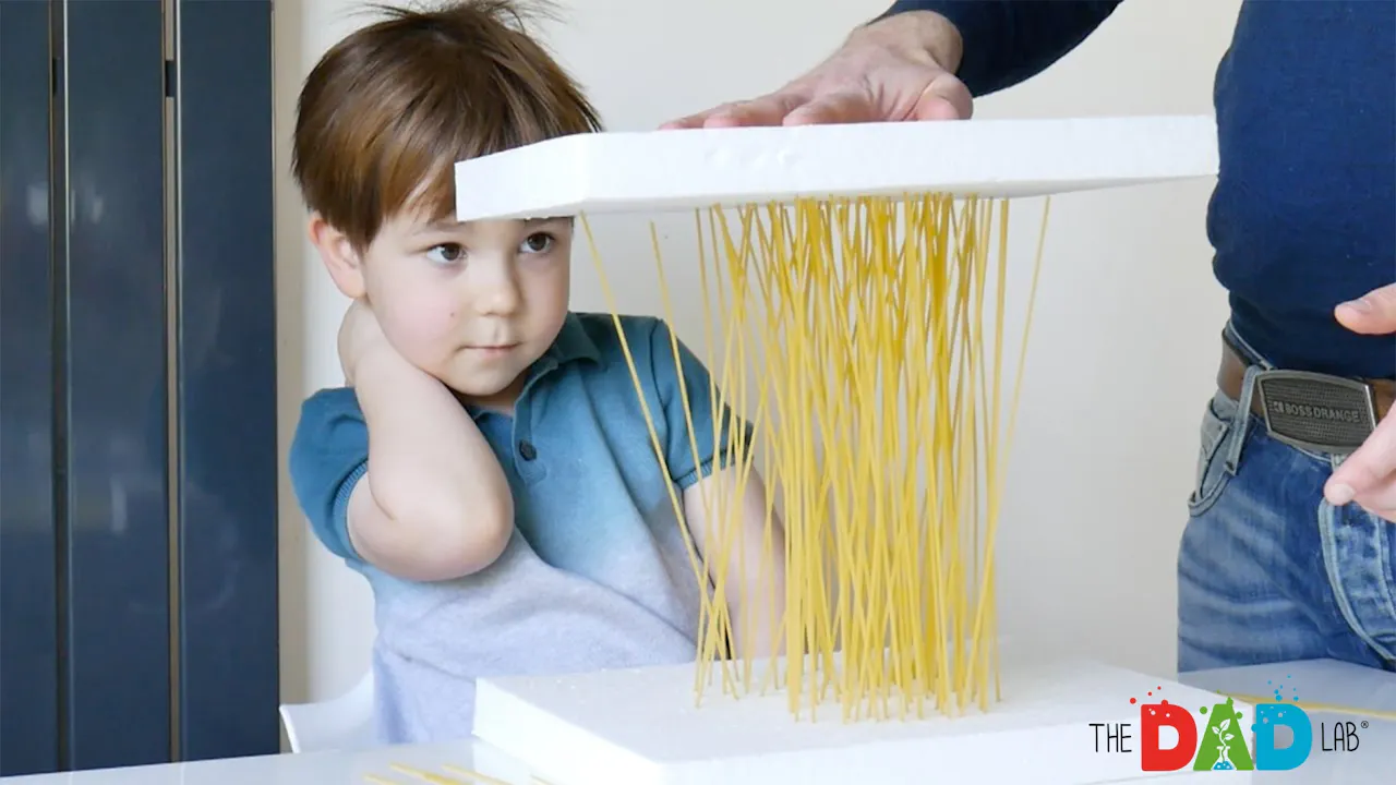 How Strong Is Spaghetti DIY Science Experiment - TheDadLab - Yippee ...