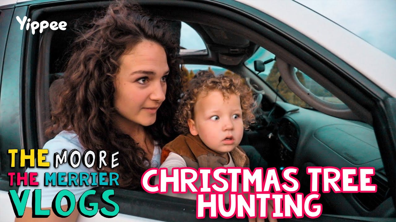 Christmas Tree Hunting - Moore The Merrier Vlogs - Yippee - Faith ...