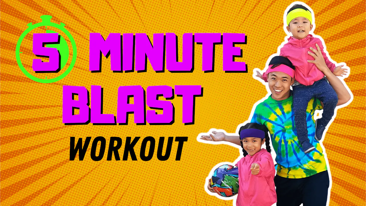 5 Min. Bobo Blast Exercise - BOBO PE - Yippee - Faith filled shows!