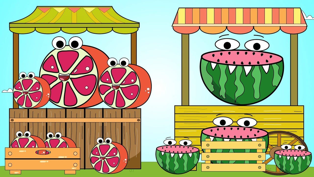 Fruit Colors Song 4 - English Tree TV - Yippee - Faith filled shows!