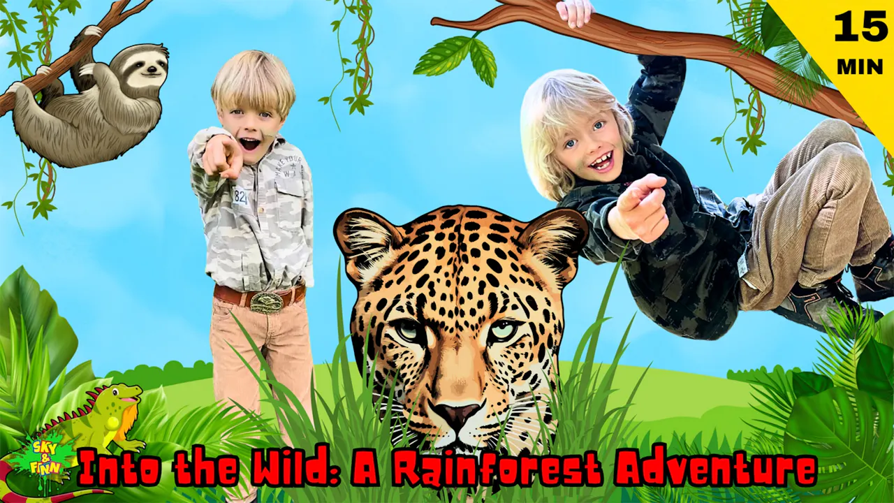 Into The Wild: A Rainforest Adventure - Sky and Finn - Yippee - Faith ...