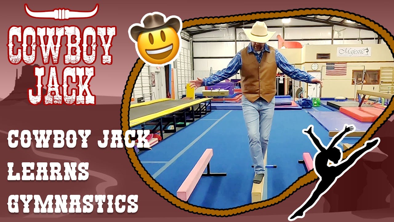 Cowboy Jack Learns Gymnastics - Cowboy Jack - Yippee - Faith filled ...