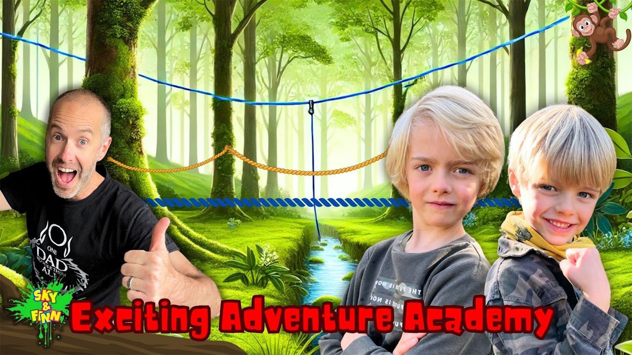 Exciting Adventure Academy: Test Your Skills - Sky and Finn - Yippee ...