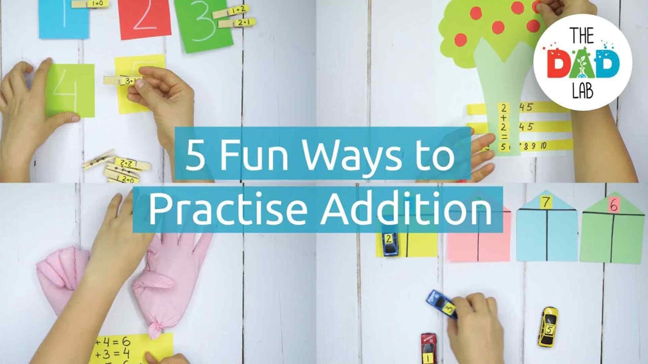 5 DIY Games to Practice Addition | Fun Math for Children - TheDadLab - Yippee - Faith filled shows!