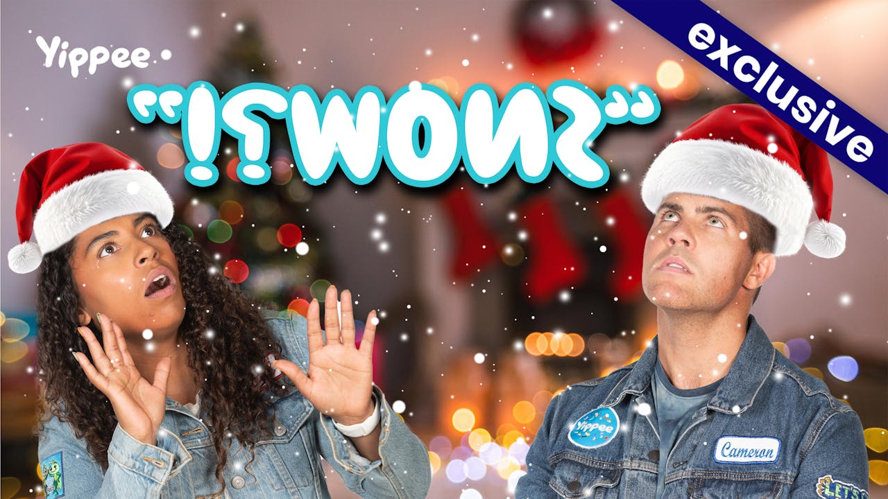 Christmas "Back-WORDS!" - The Yippee Show - Yippee - Faith filled shows!