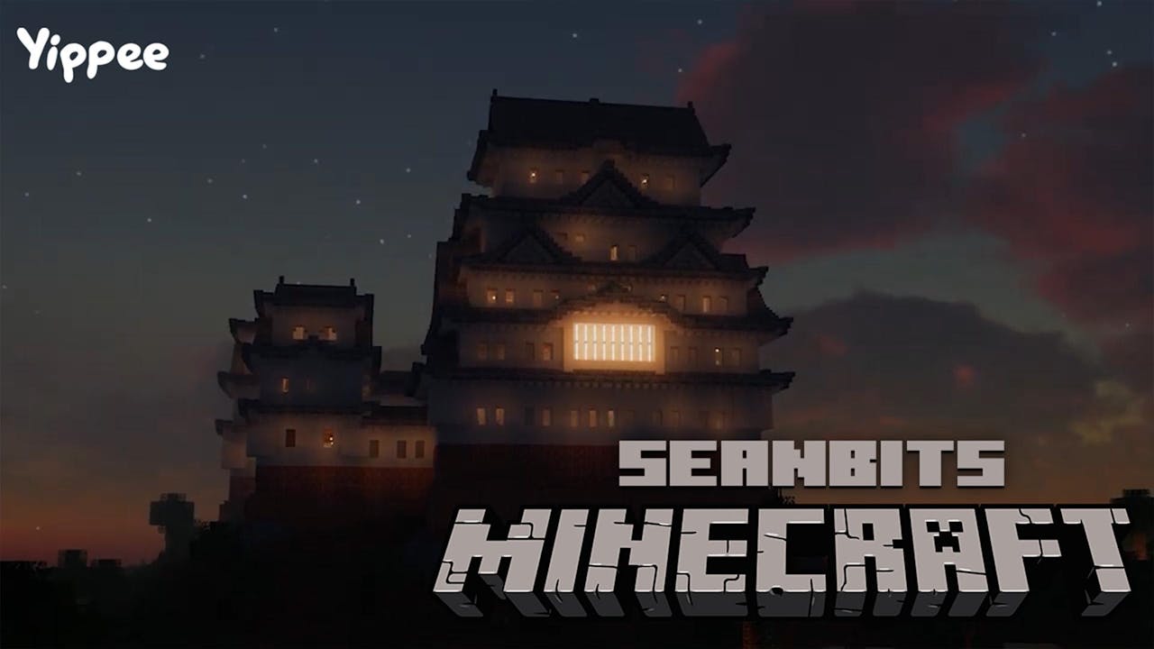 Himeji Castle | Minecraft Survival Timelapse - Minecraft SeanBits ...