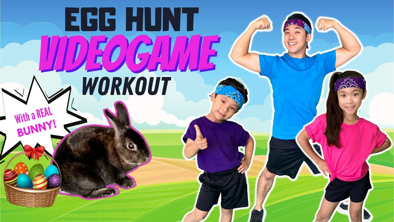 Easter Eggs-ercise Videogame Workout - BOBO PE - Yippee - Faith filled shows!