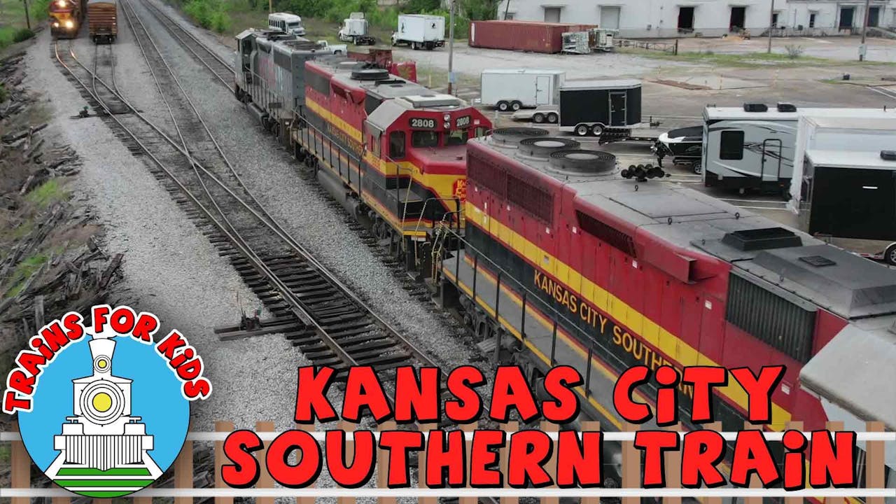 Kansas City Southern Train - Trains for Kids - Yippee - Faith filled shows!