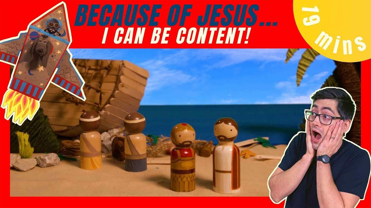 I Can Be Content - Lessons From The Bible - Yippee - Faith filled shows!
