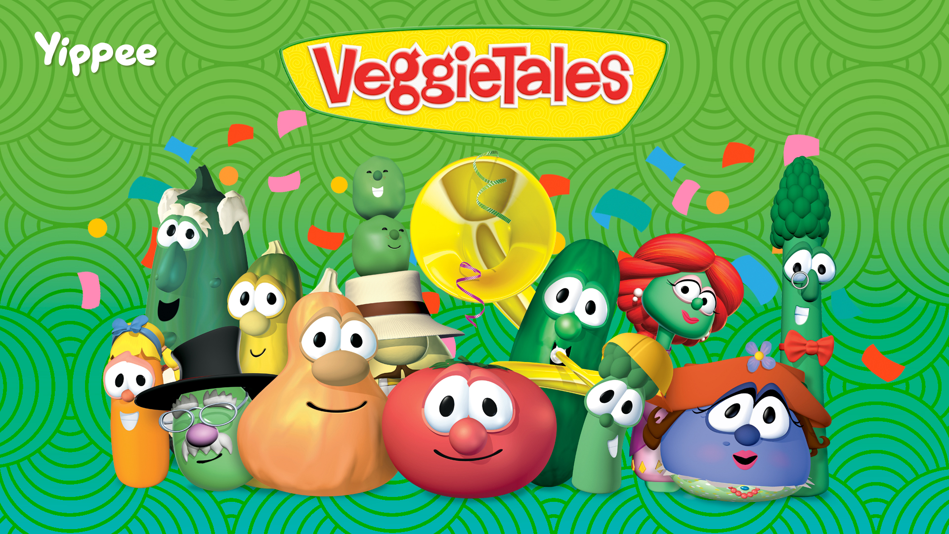 Watch Now - Yippee - Faith filled shows! Watch VeggieTales now.