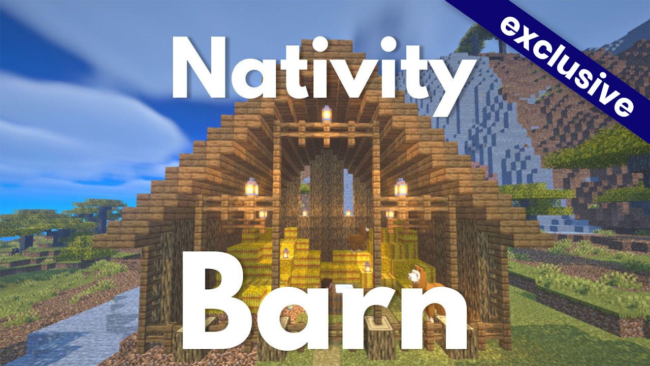 Nativity Minecraft Build - Minecraft Builds - Yippee - Faith filled shows!