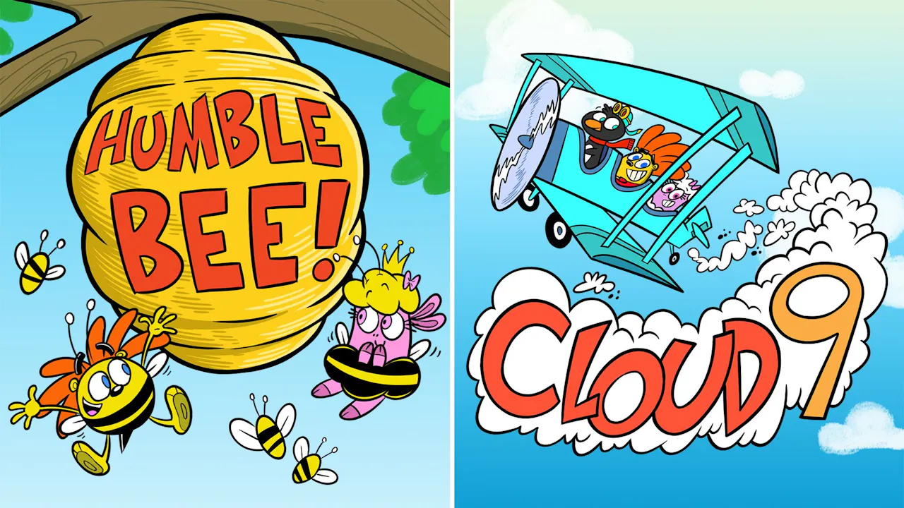 Humble Bee/ Cloud Nine - The Garden Cartoon - Yippee - Faith filled shows!