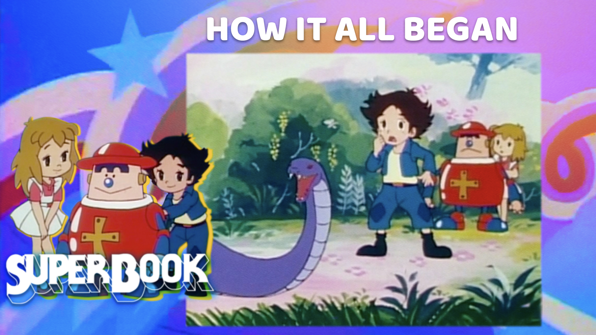 Classic Superbook - Yippee - Faith filled shows! Watch VeggieTales now.