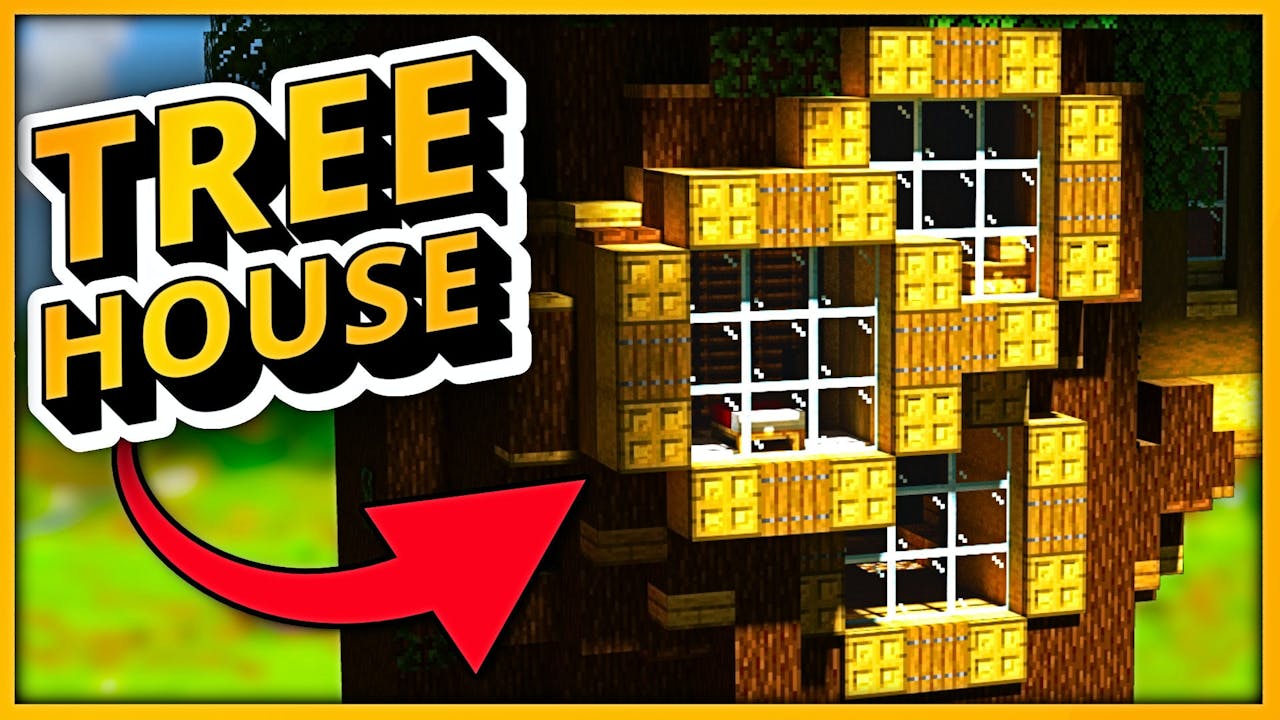 Tree House (Minecraft Timelapse) - Yippee - Faith filled shows!