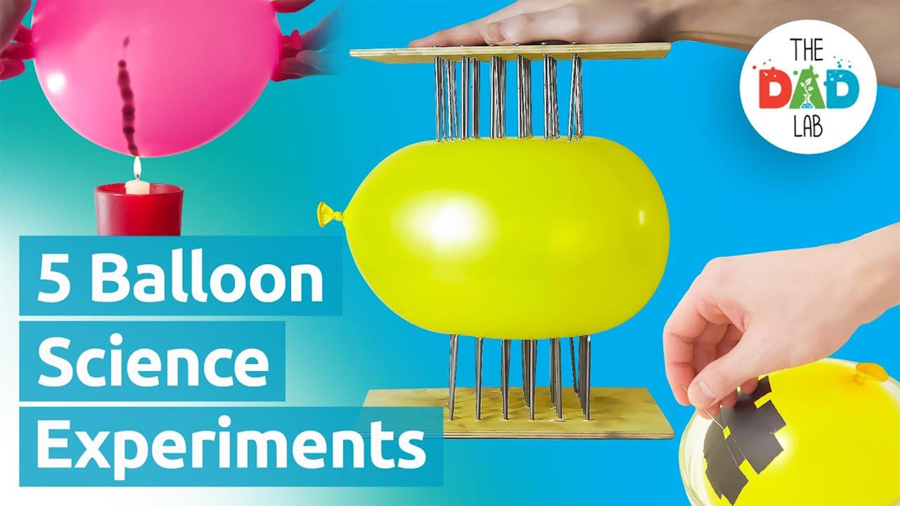5 Science Experiments with Balloons - TheDadLab - Yippee - Faith filled shows!