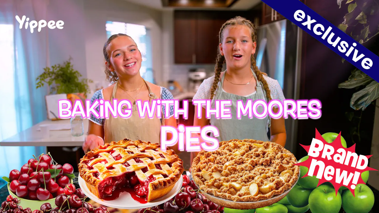 Pies - Baking With The Moores - Yippee - Faith filled shows!