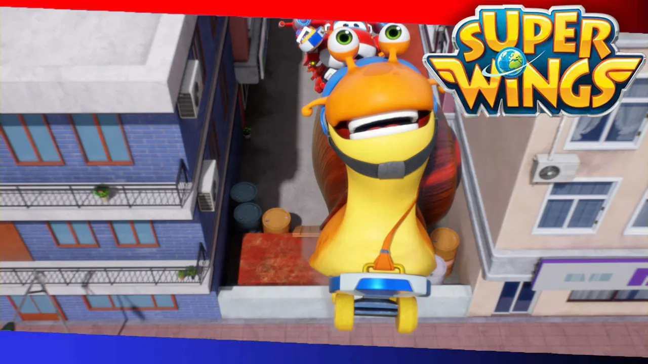 Fastest Snail in the World - Super Wings - Yippee - Faith filled shows!