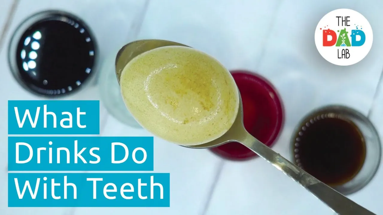 Tooth Decay Experiment with Eggs and Drinks - TheDadLab - Yippee ...