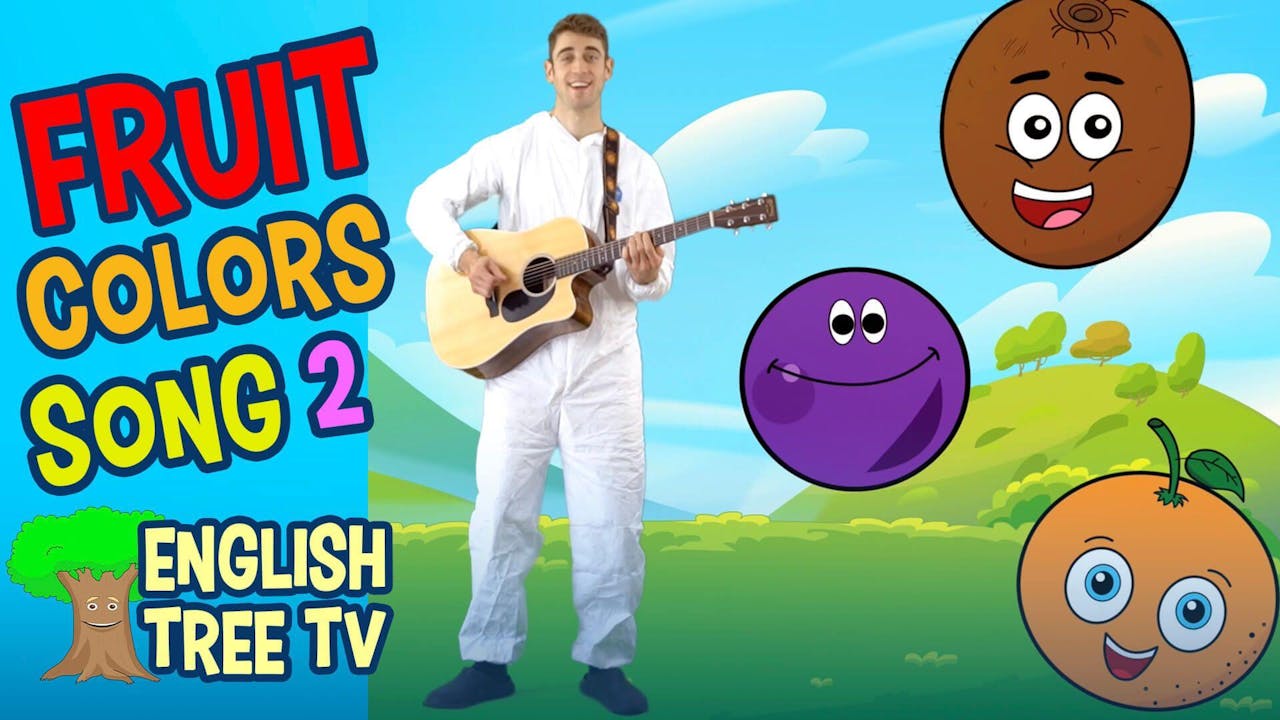 Fruit Colors Song 2 - English Tree TV - Yippee - Faith filled shows!
